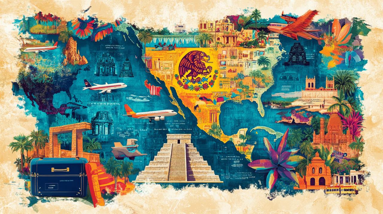 Comment trouver des vols abordables pour explorer les tresors du Mexique